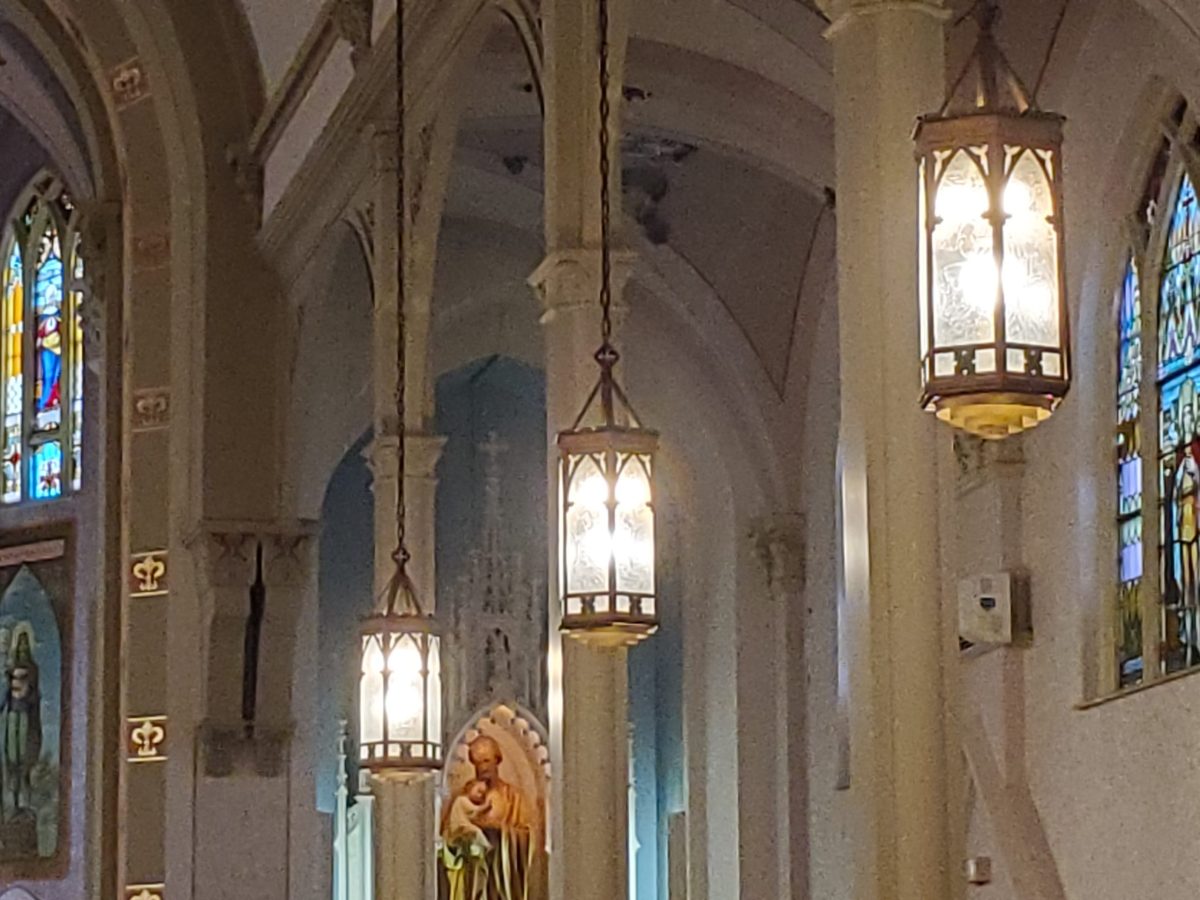 NEW LED LIGHT BULBS INSTALLED THROUGHOUT THE CHURCH BUILDING - St ...